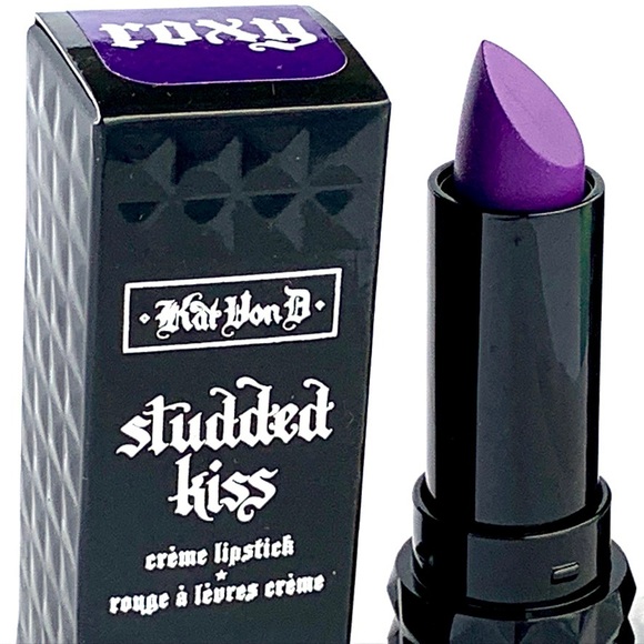 Kat Von D | Makeup | Bnwbox Kay Von D Studded Kiss Vegan Lipstick Roxy ...